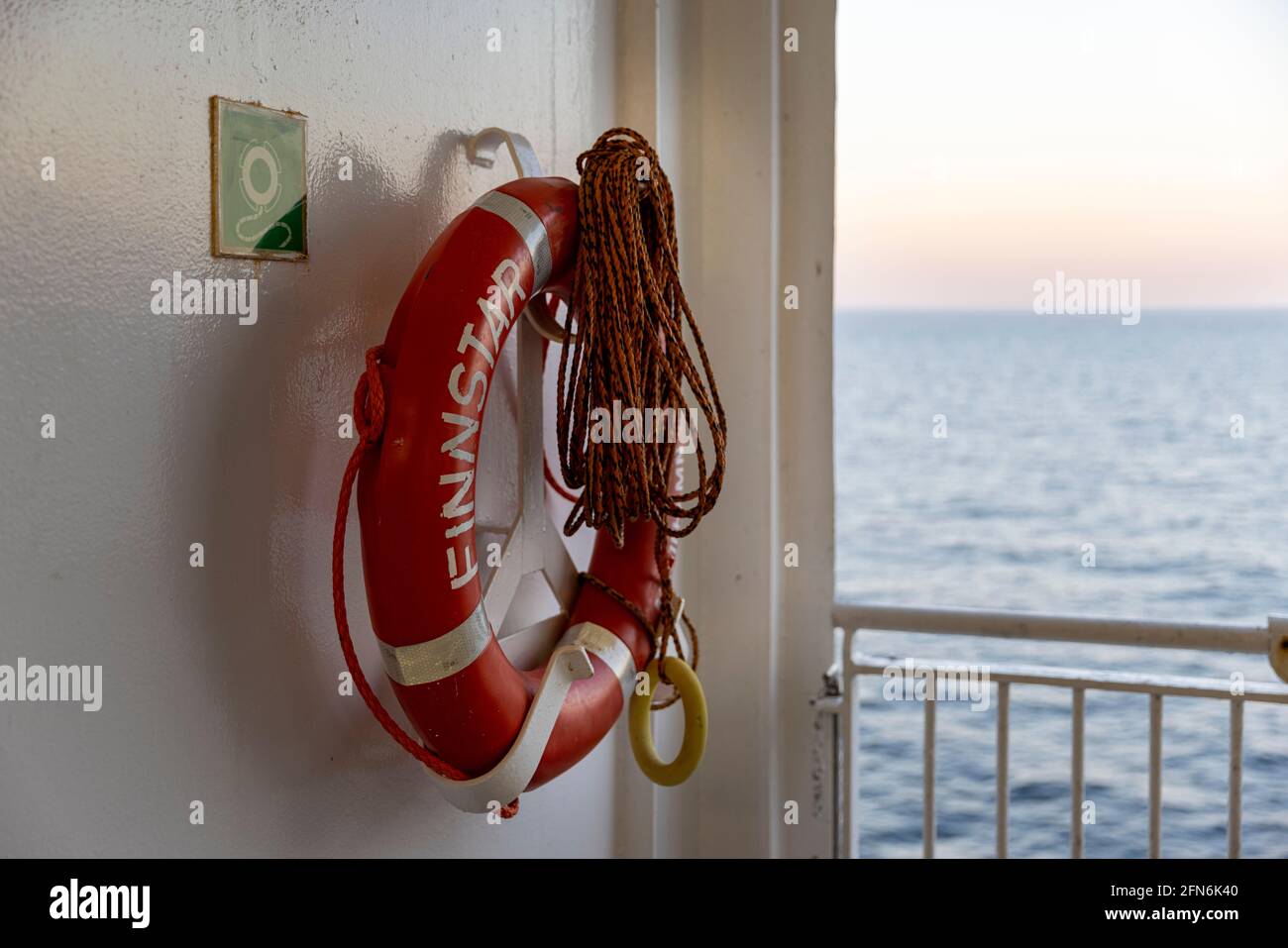 Finnstar is a cargo vessel transporting cargo between Germany and ...