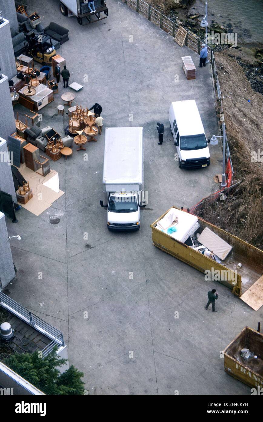 Overhead View Loadin Dock Stock Photo - Alamy