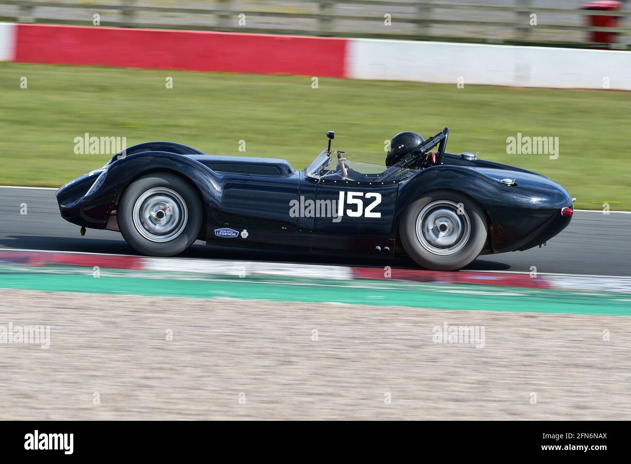 John Spiers, Tiff Needell, Lister Jaguar Knobbly, RAC Woodcote Trophy ...