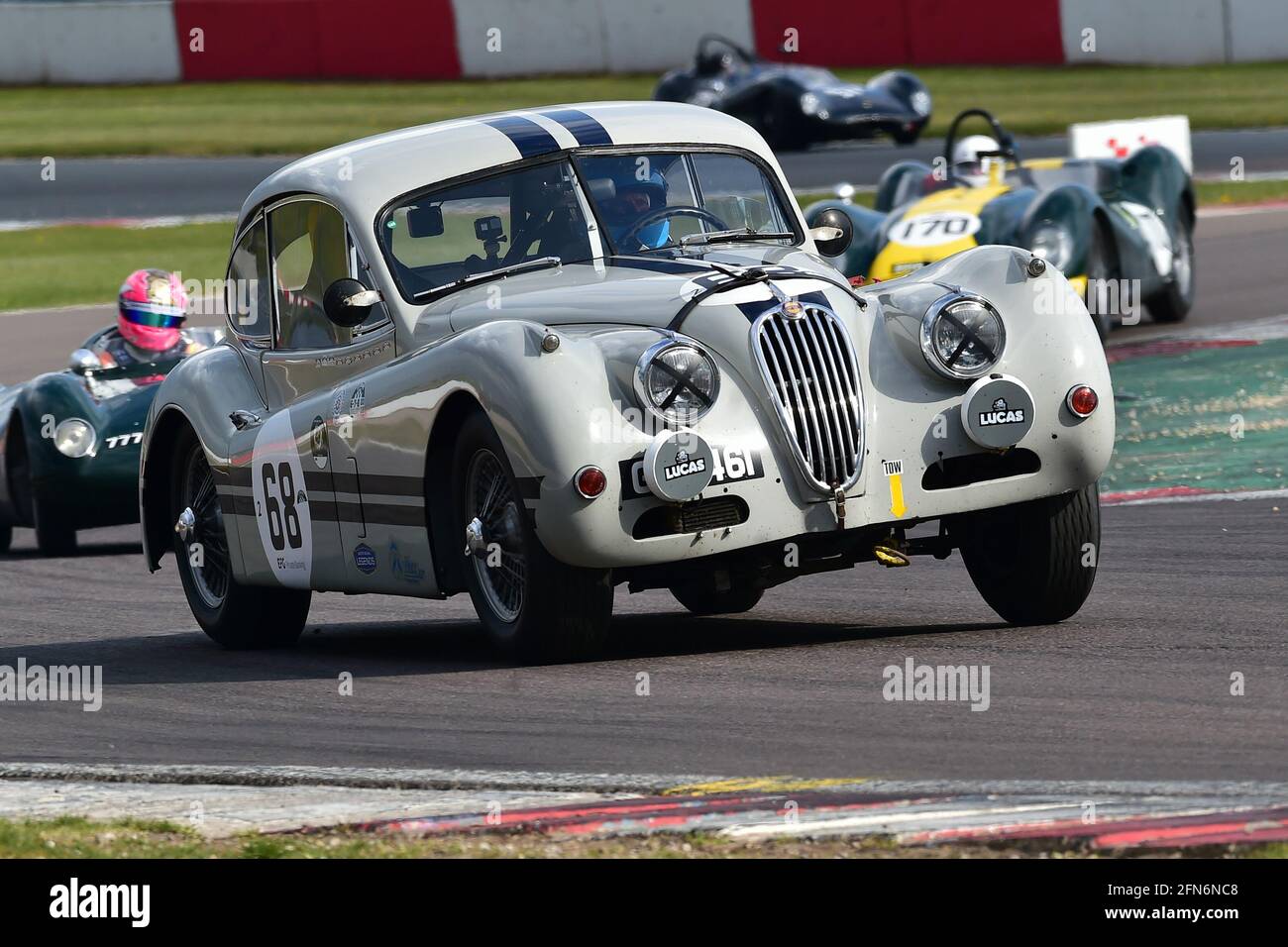 Marc Gordon, Read Gomm, Jaguar XK140, RAC Woodcote Trophy, Stirling ...