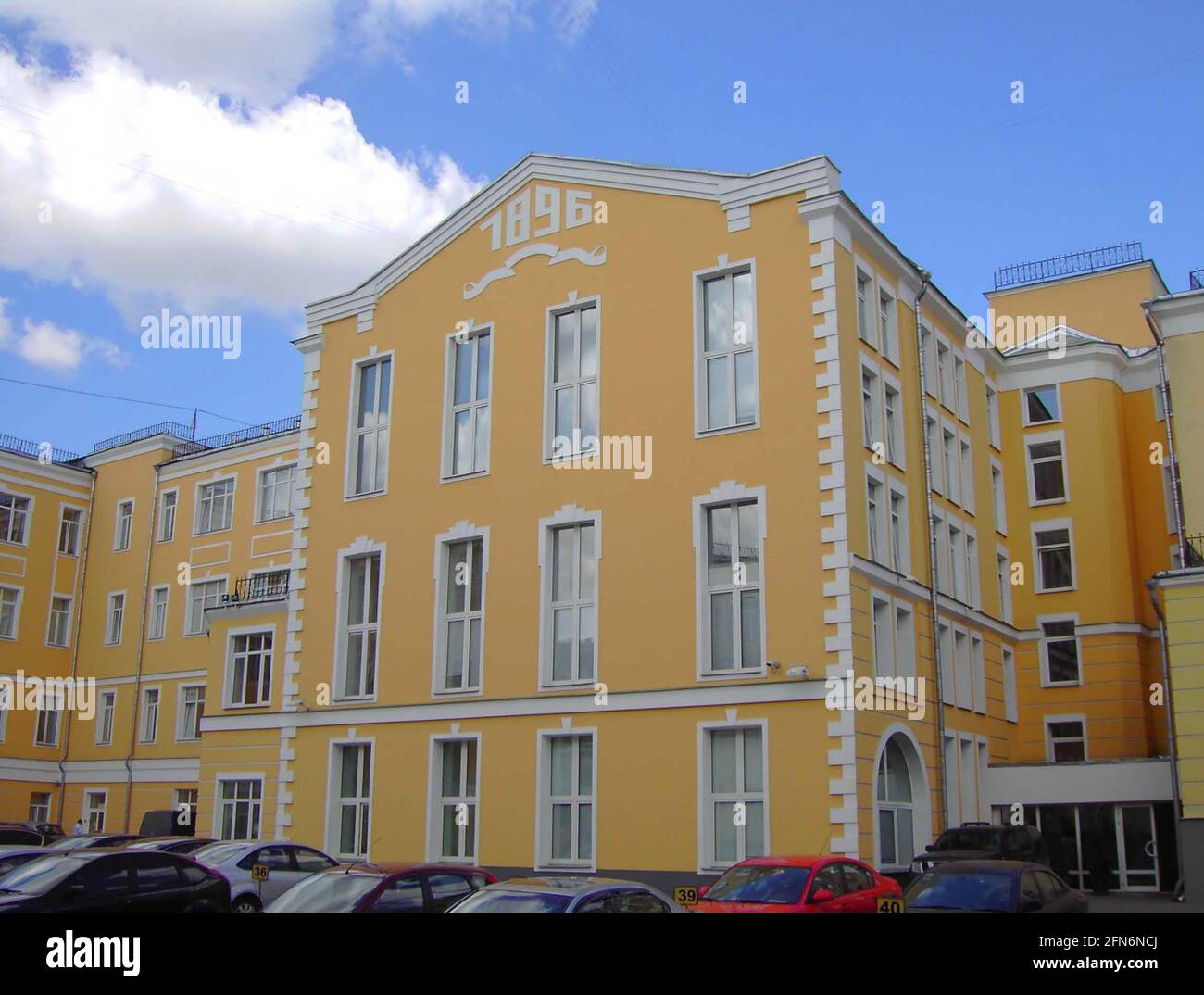 office building in old style Stock Photo - Alamy