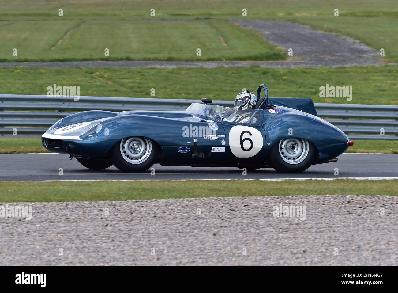 James Cottingham, Oliver Bryant, Tojeiro Ecosse Jaguar, RAC Woodcote ...
