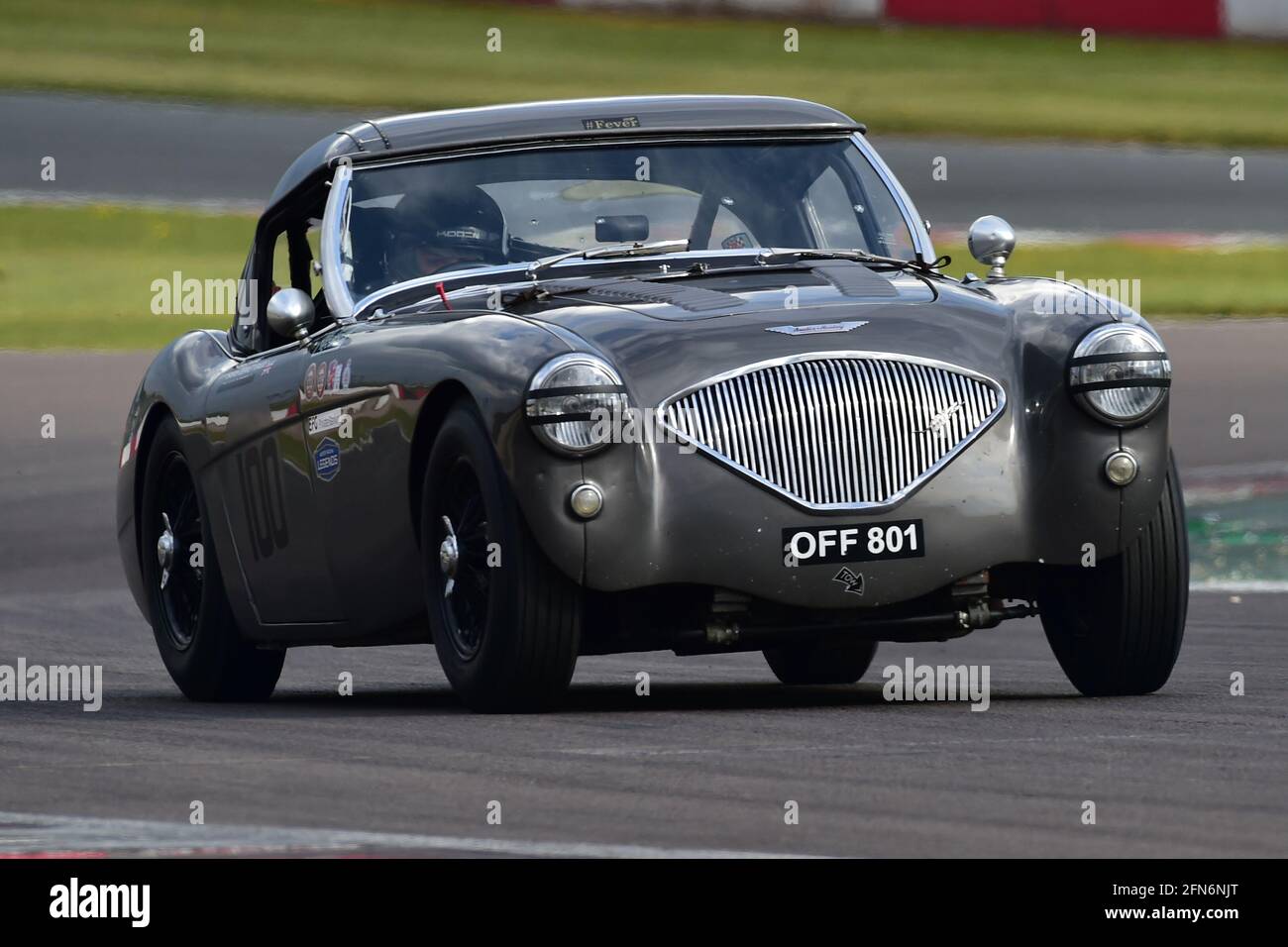 Mike Thorne, Sarah Bennett-Baggs, Austin Healey 100 M, RAC Woodcote ...