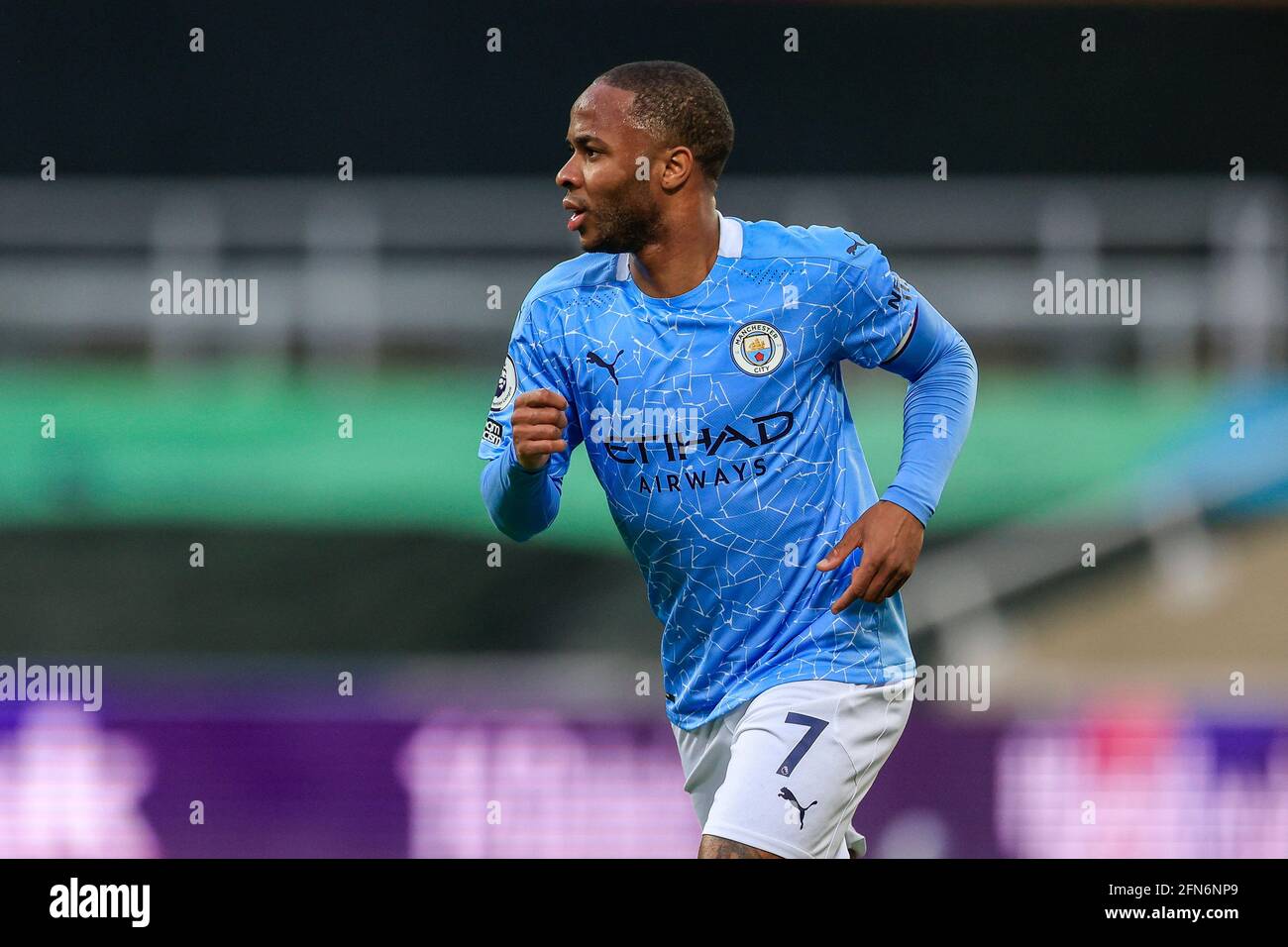 Raheem Sterling #7 of Manchester City during the game Stock Photo - Alamy