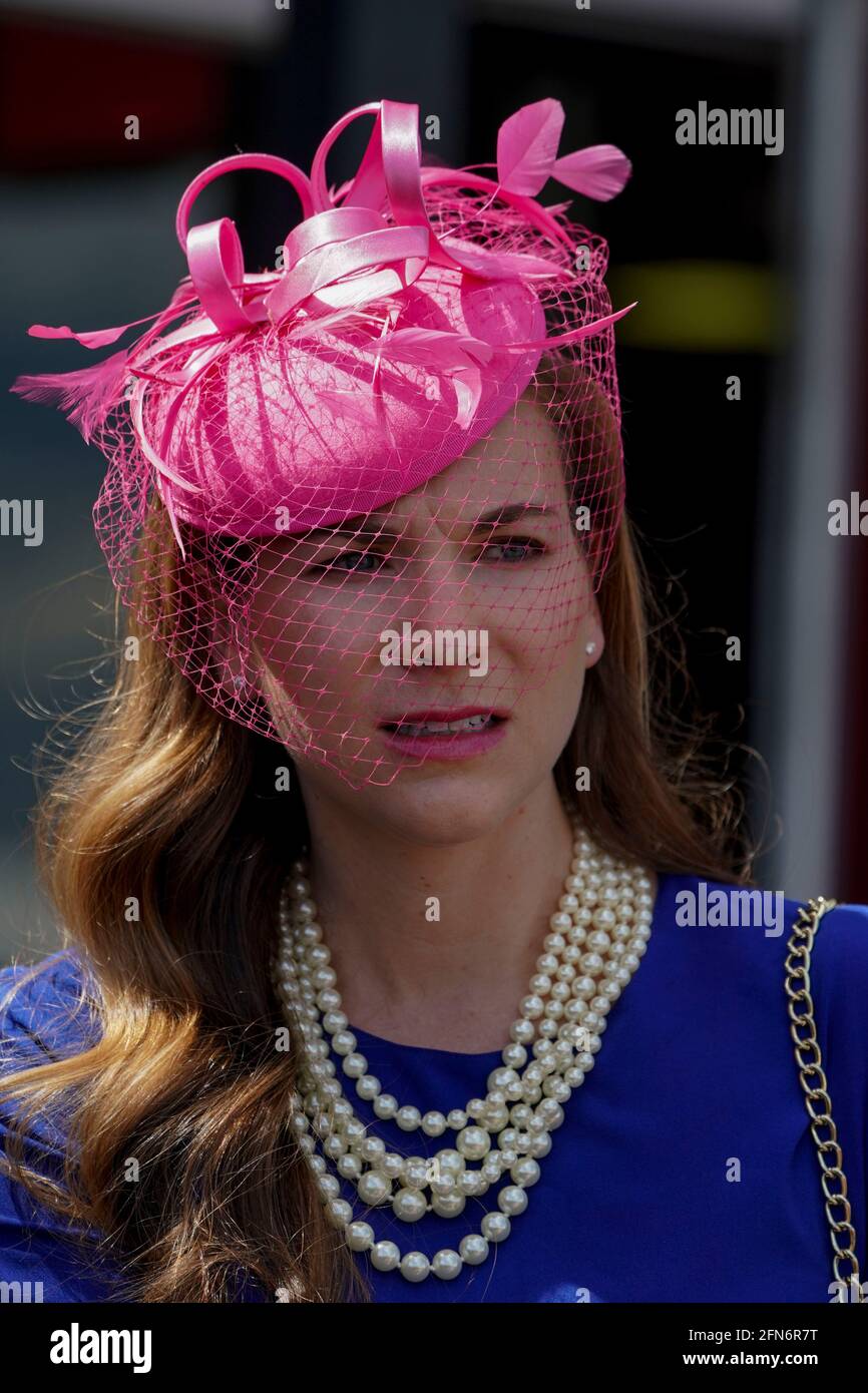 Baltimore, MD, USA. 14th May, 2021. May 14, 2021: Scenes from Black-Eyed Susan Day at Pimlico ...