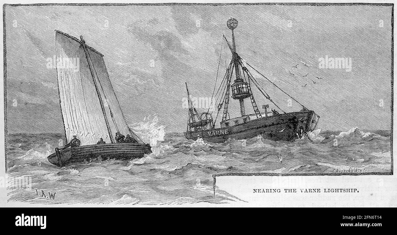 Lightship drawing hi-res stock photography and images - Alamy