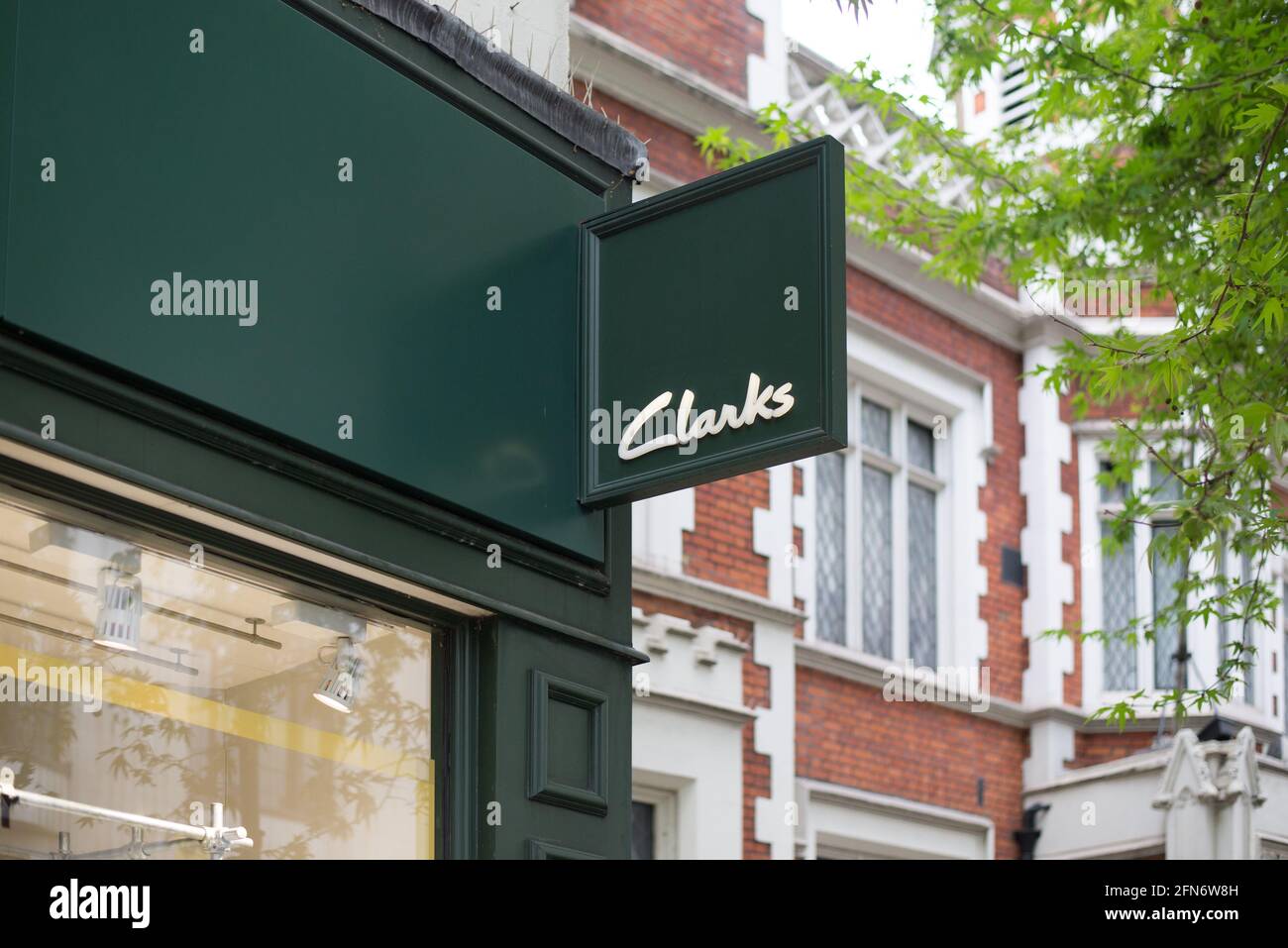 Clarks shoe shop logo hi-res stock photography and images - Alamy