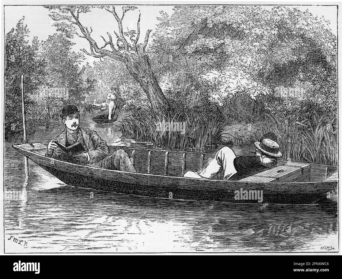 Engraved boat Cut Out Stock Images & Pictures - Alamy