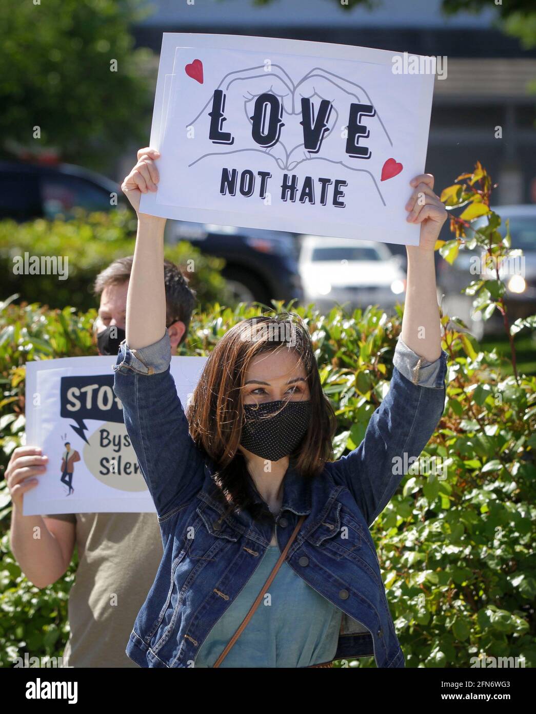 Anti hate crimes signs hi-res stock photography and images - Alamy