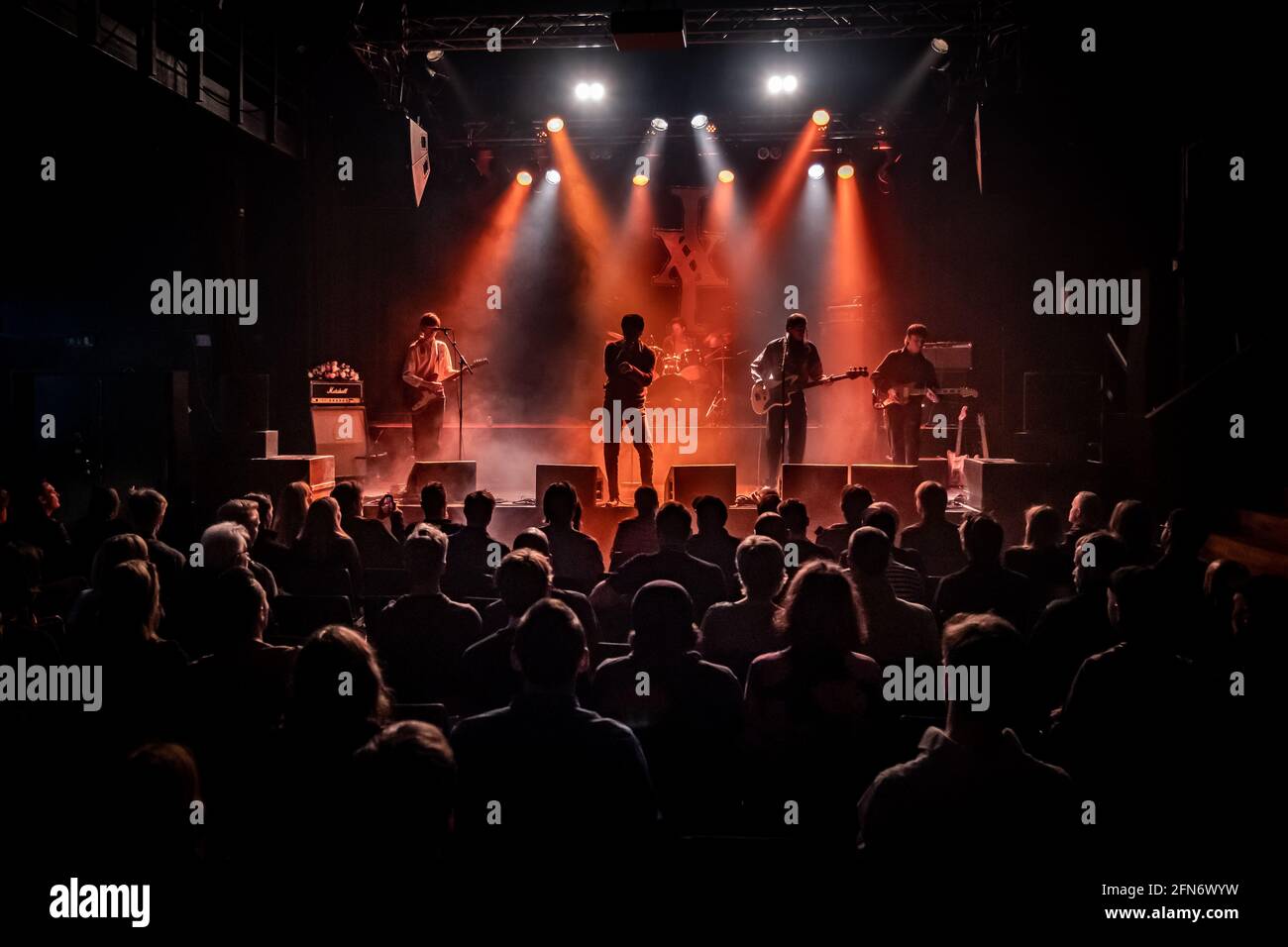 Albertslund, Denmark. 14th May, 2021. The Danish punk band Iceage ...