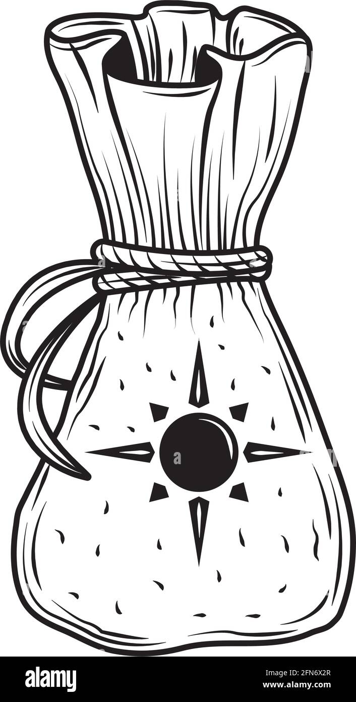 Magic bag icon cartoon Cut Out Stock Images & Pictures - Alamy