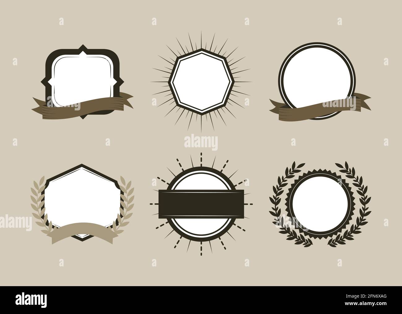 set labels template Stock Vector Image & Art - Alamy