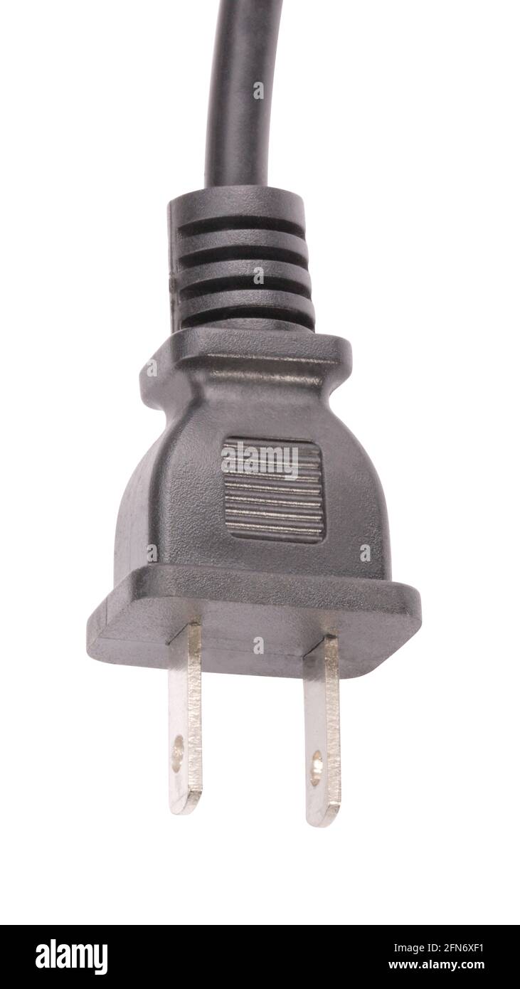 American Outlet Plug with Cord Isolated Stock Photo - Alamy