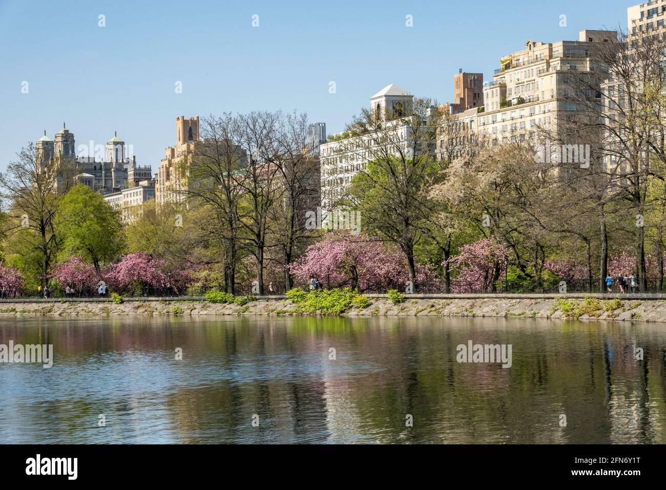 The Stephanie and Fred Shuman Running Track in Central Park is popular ...