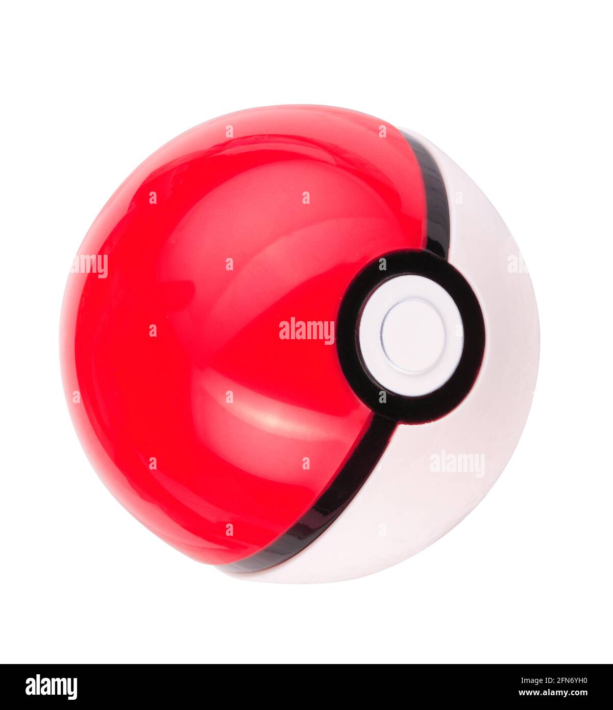 plastic game toy ball isolated Stock Photo - Alamy