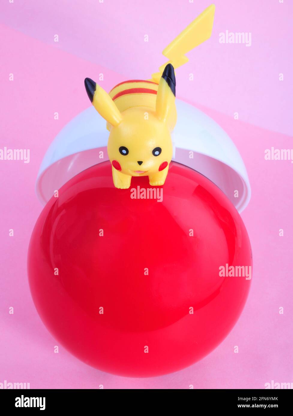 Pokemon ball open hi-res stock photography and images - Alamy