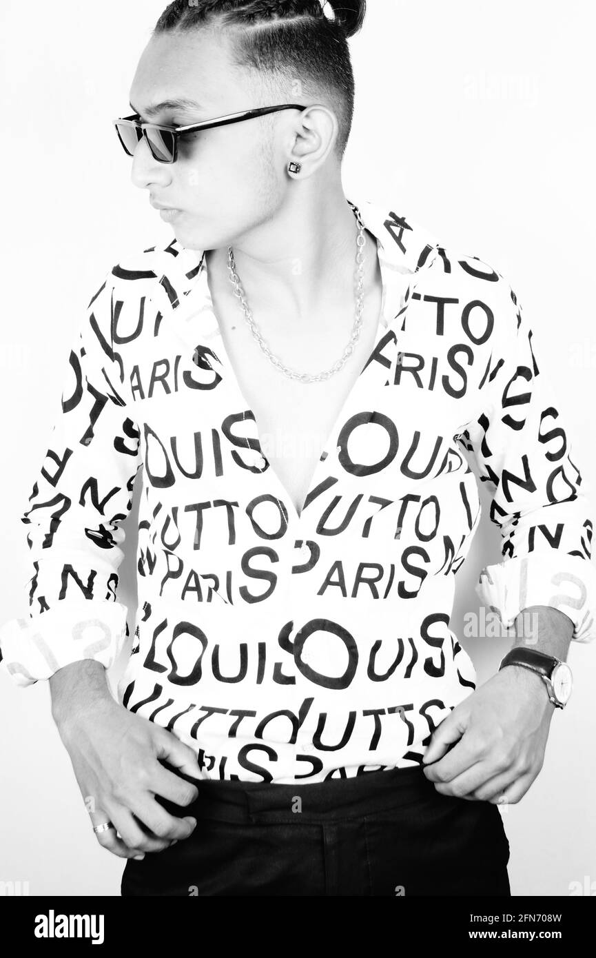 Portrait handsome man perfect Black and White Stock Photos & Images - Alamy