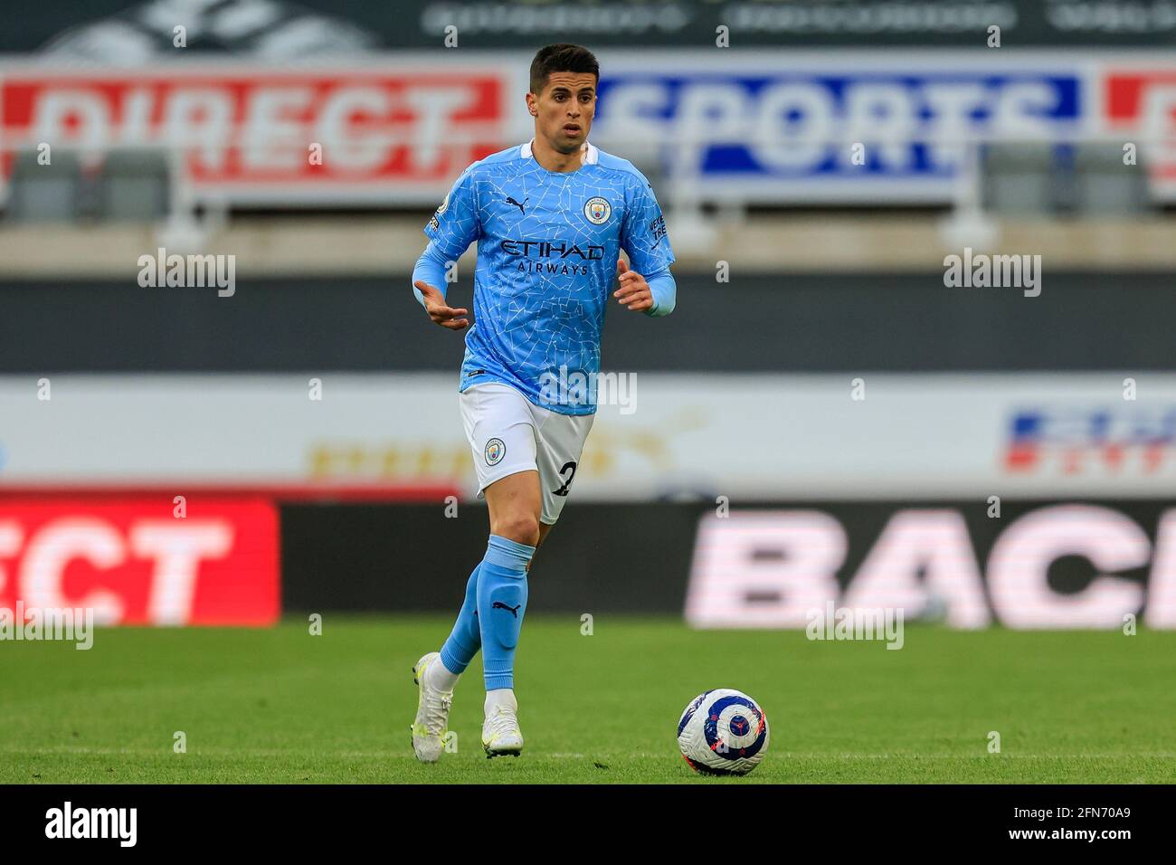 João Cancelo #27 of Manchester City in possession of the ball Stock ...