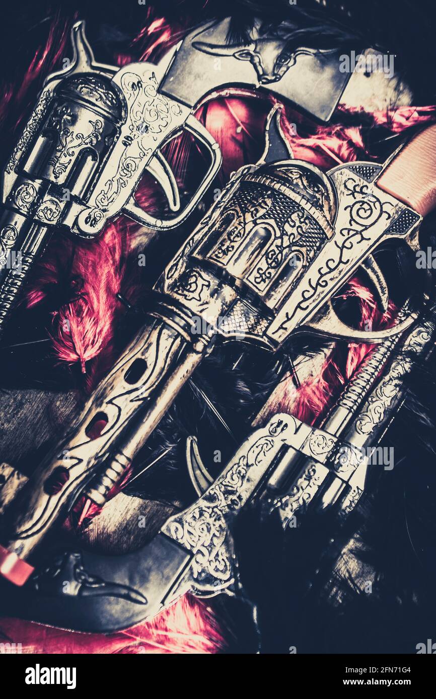 Western Cowboy Still Life High Resolution Stock Photography and Images ...