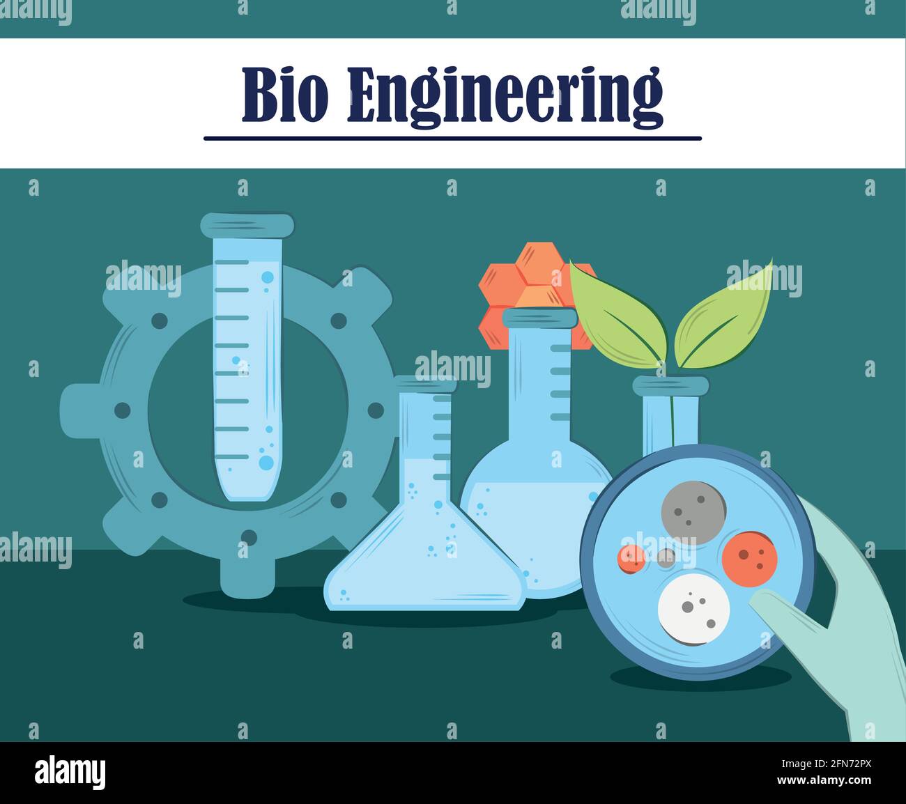 Bioengineering medicine Stock Vector Images - Alamy