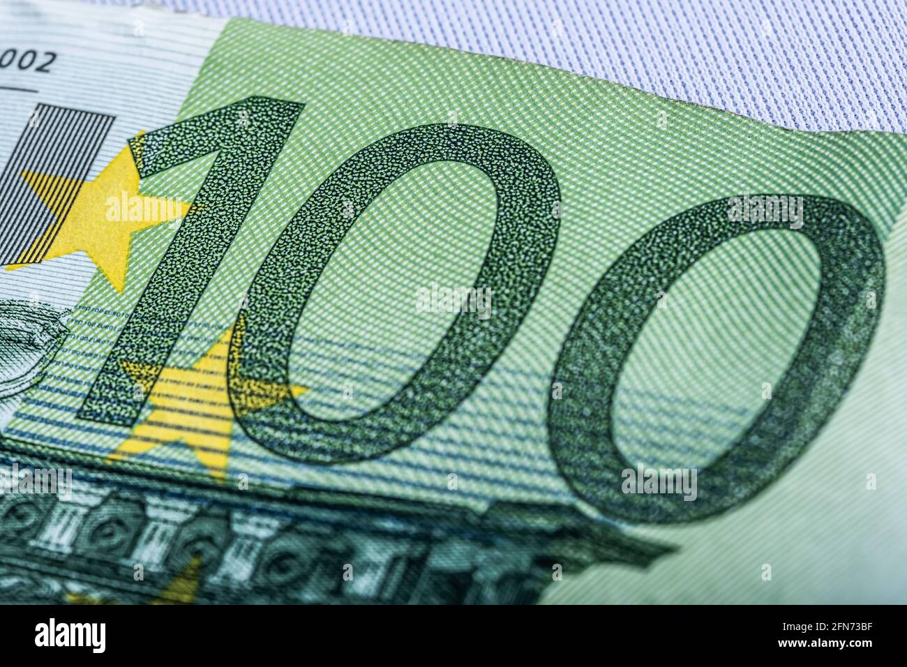 Closeup view of euros bill notes hi-res stock photography and images ...