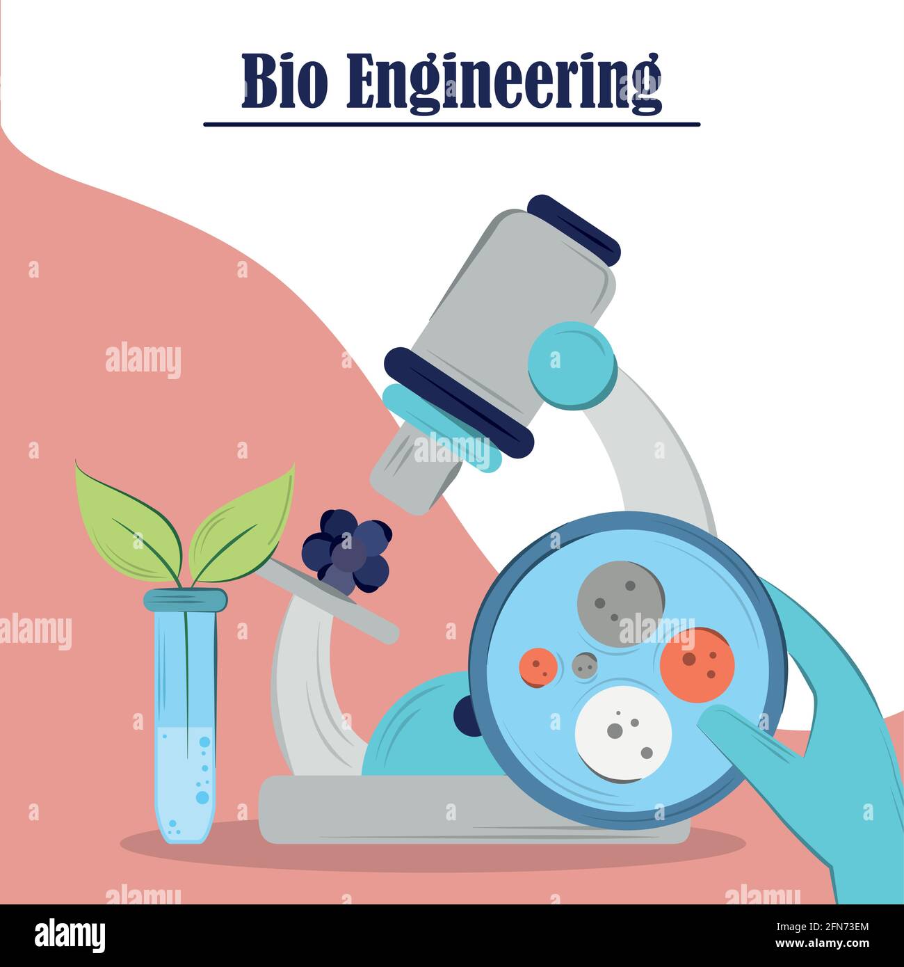 Bioengineering Stock Vector Images - Alamy