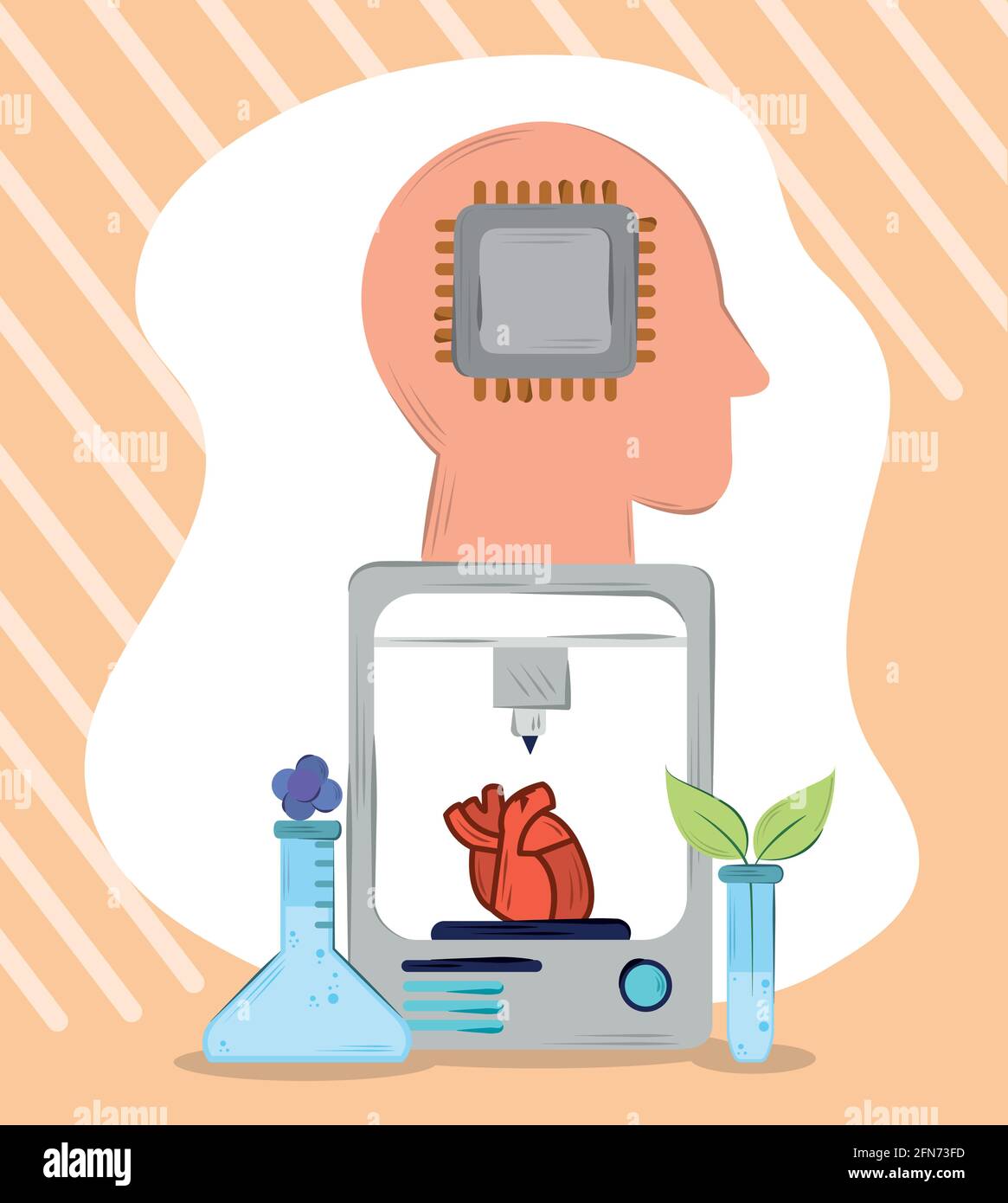 bioengineering medical science Stock Vector Image & Art - Alamy