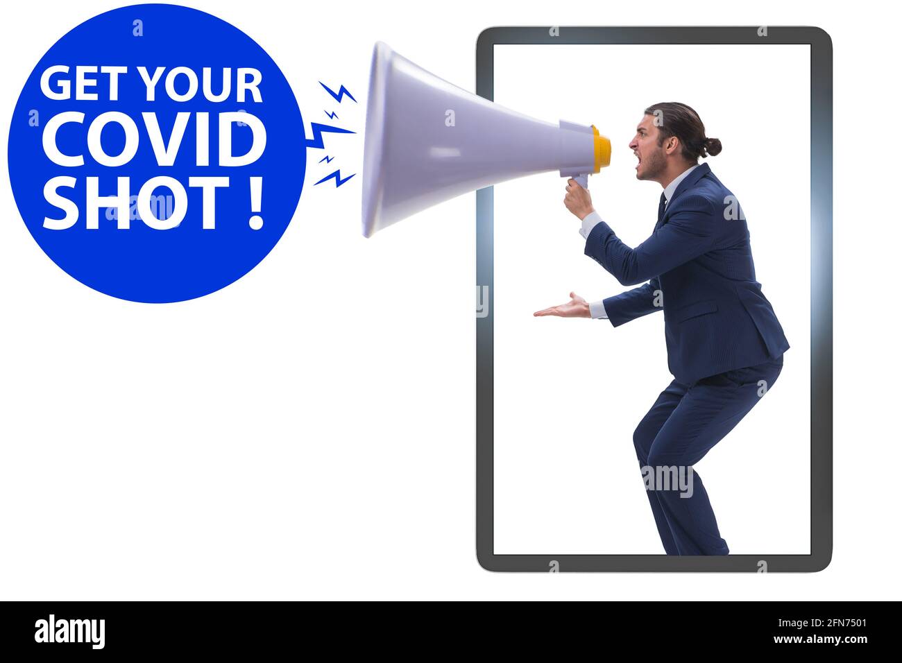 Sick in winter cold Cut Out Stock Images & Pictures - Alamy