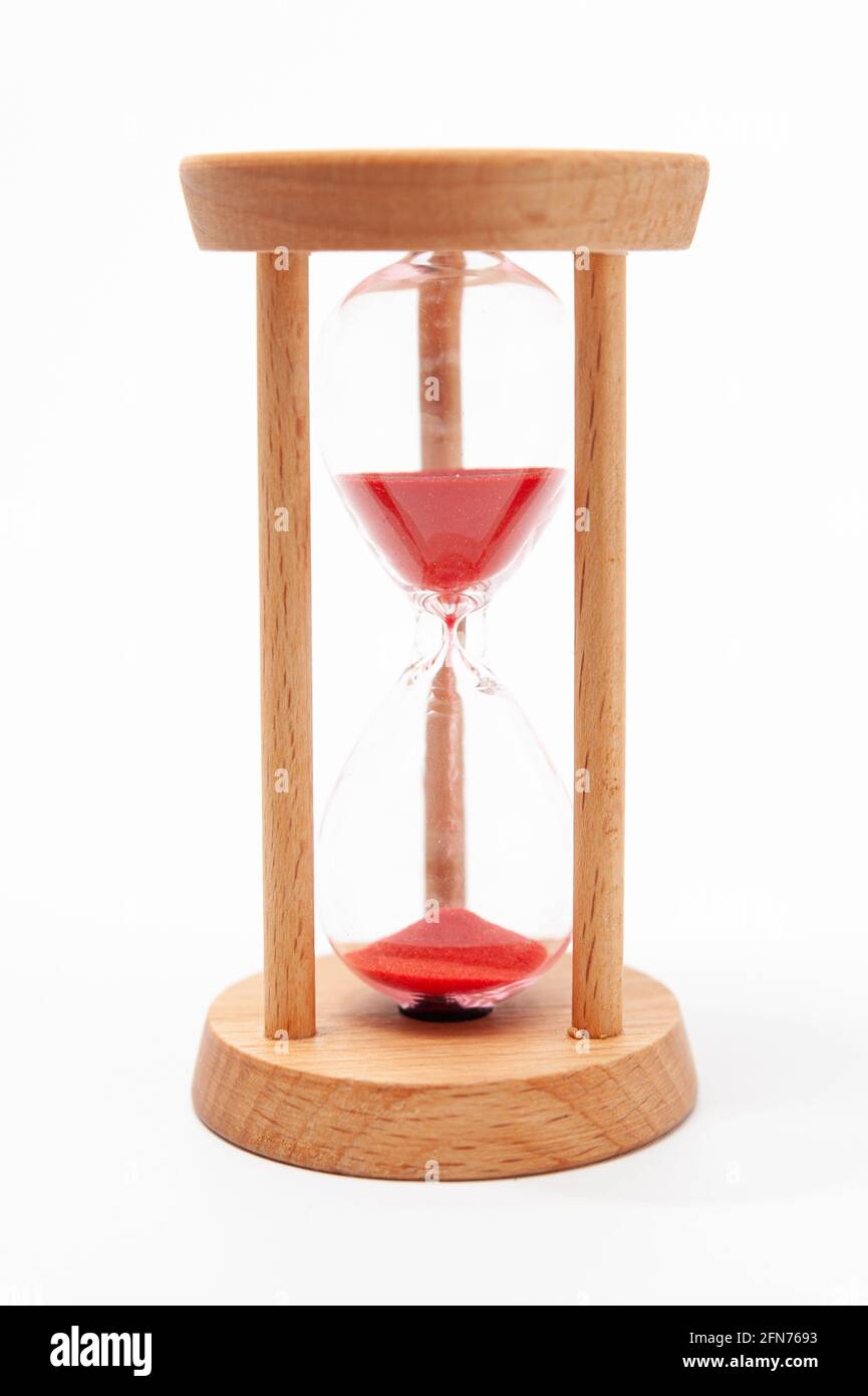 Nostalgia hourglass Cut Out Stock Images & Pictures - Alamy