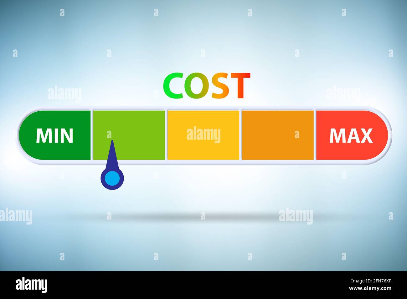 Concept of the effective cost management Stock Photo - Alamy