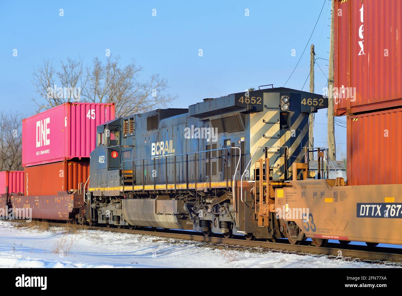 Canadian national rail hi-res stock photography and images - Alamy