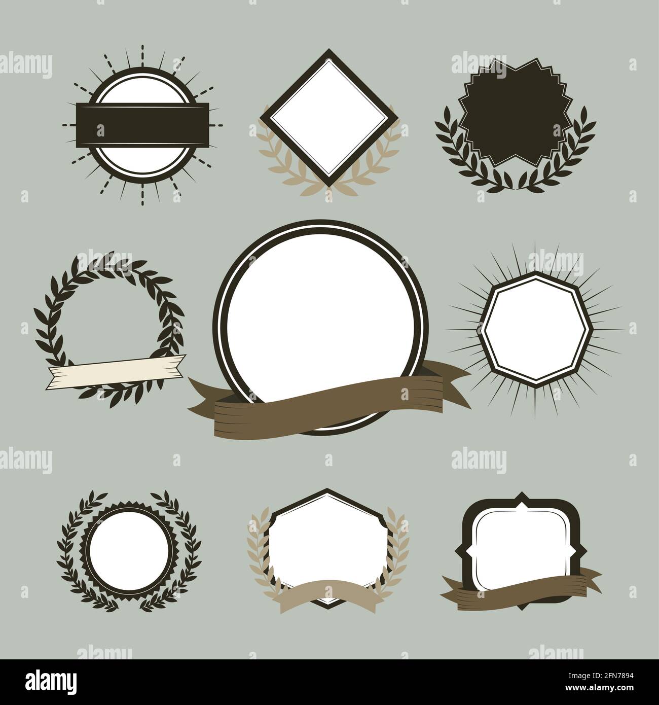 set of labels Stock Vector Image & Art - Alamy