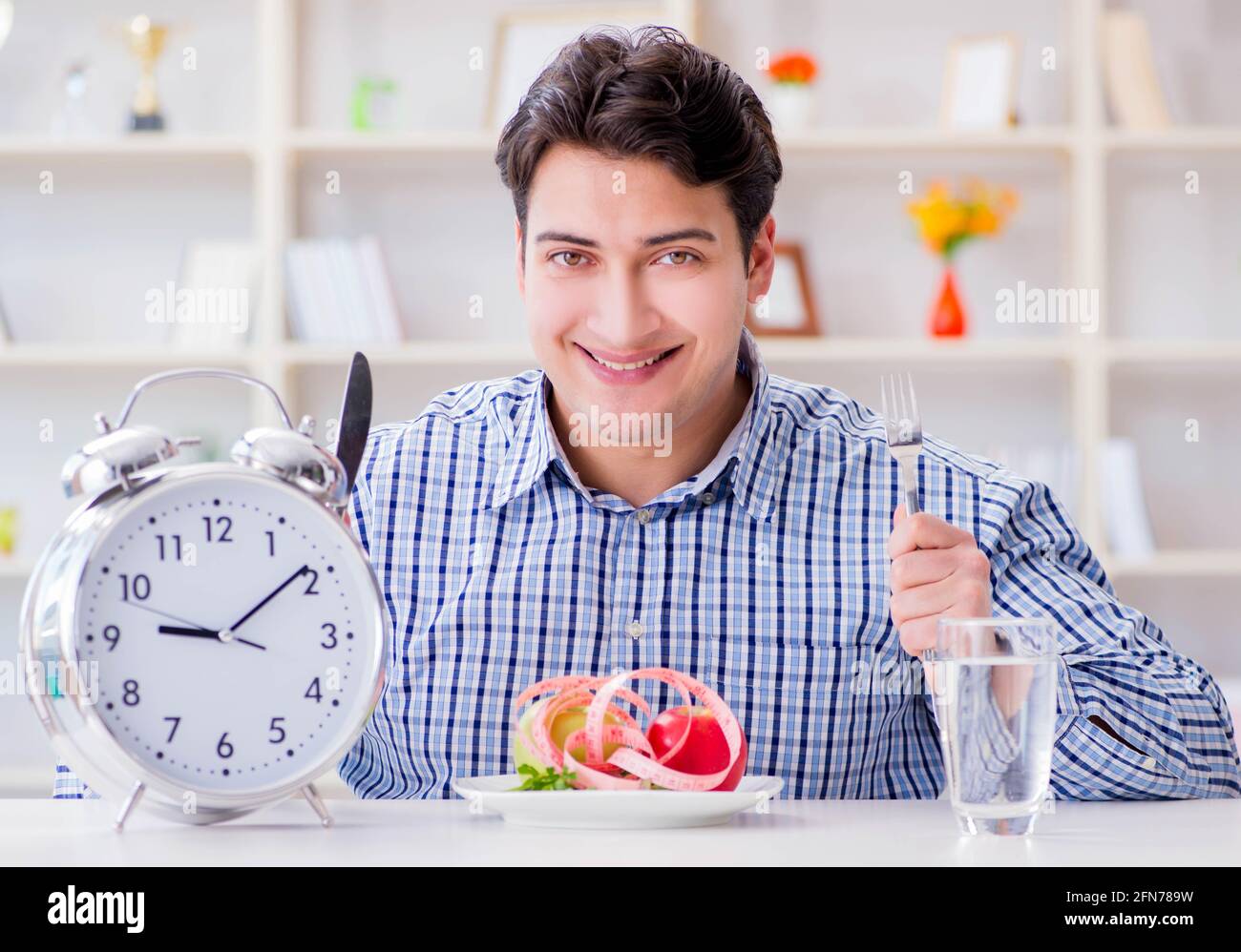 The concept of slow service in the restaurant Stock Photo - Alamy