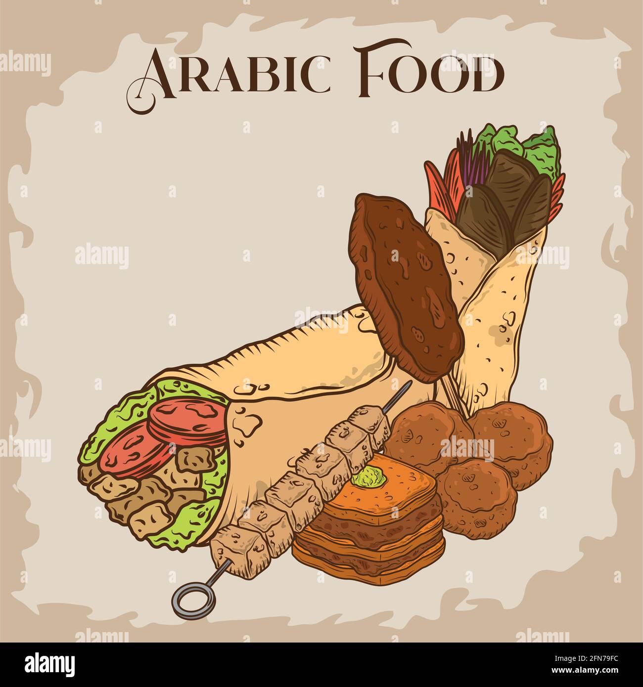 Arabic Foods Menu
