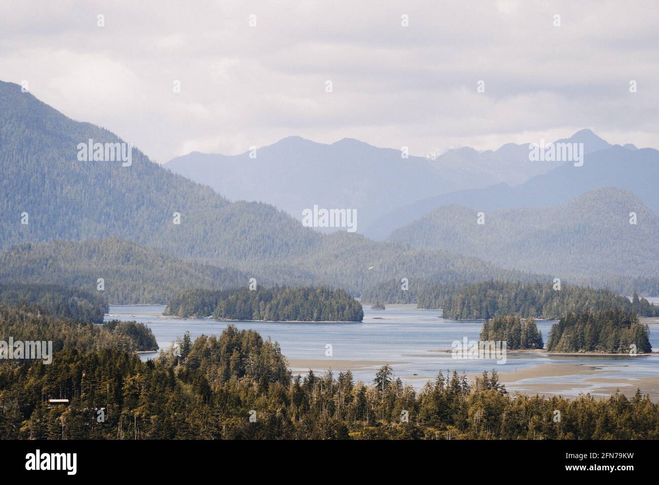 Beautiful scenery of a Pacific Rim National Park Reserve in Bamfield ...