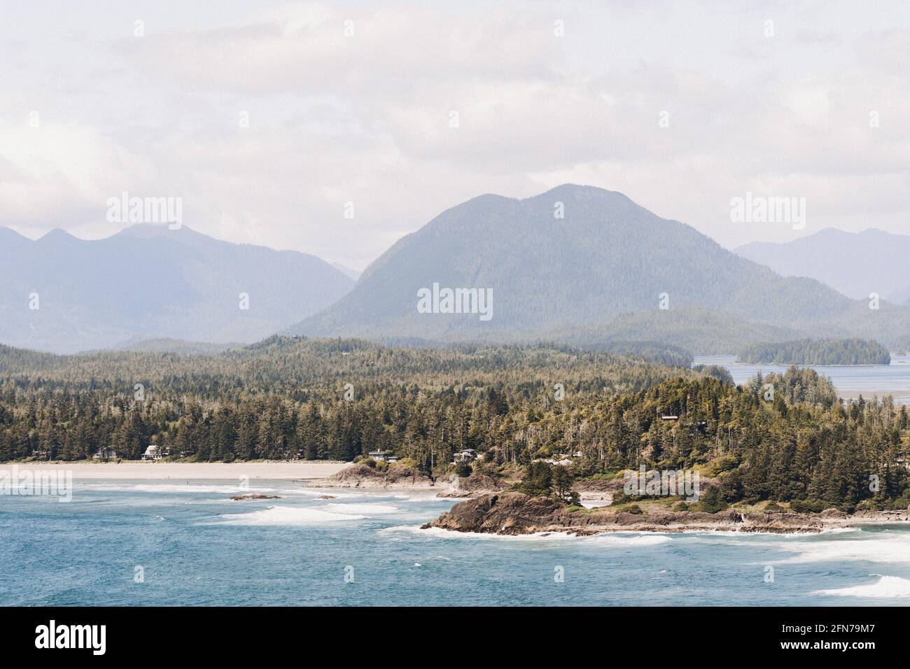 Beautiful scenery of a Pacific Rim National Park Reserve in Bamfield ...
