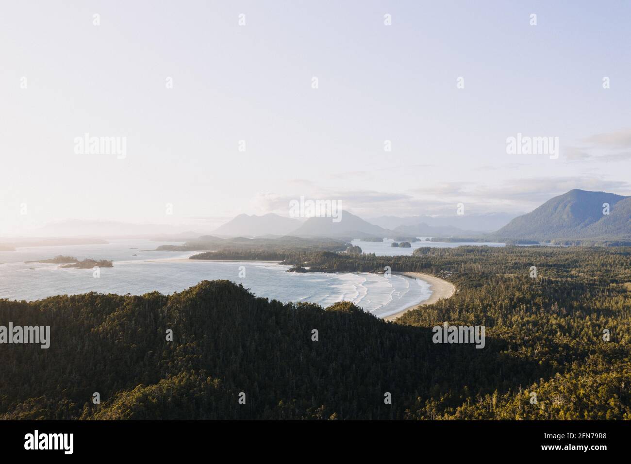Beautiful scenery of a Pacific Rim National Park Reserve in Bamfield ...