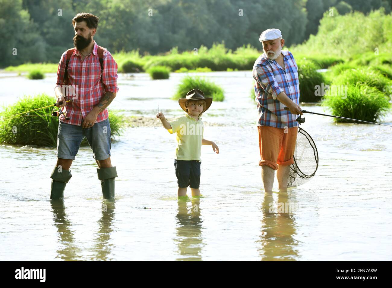Family Of Fishermen High Resolution Stock Photography and Images - Alamy