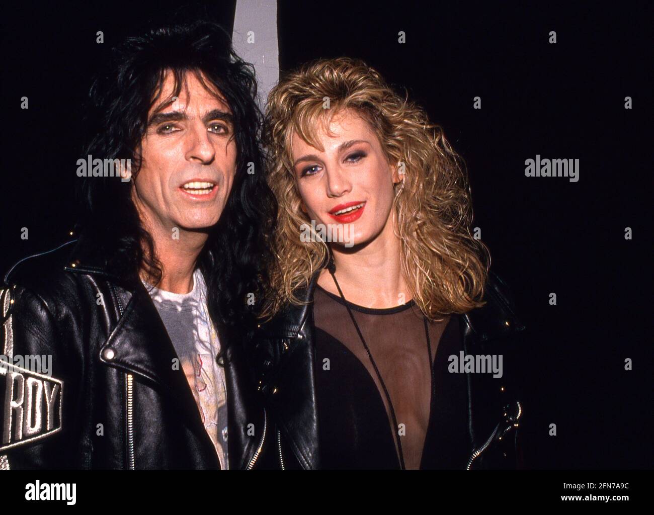 Alice Cooper and Sheryl Cooper during 17th Annual American Music Awards ...
