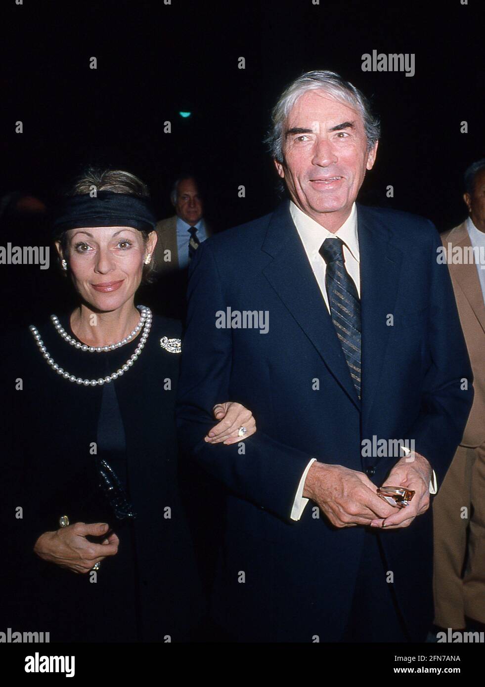 Gregory Peck and Veronique Peck Circa 1980's Credit: Ralph Dominguez ...
