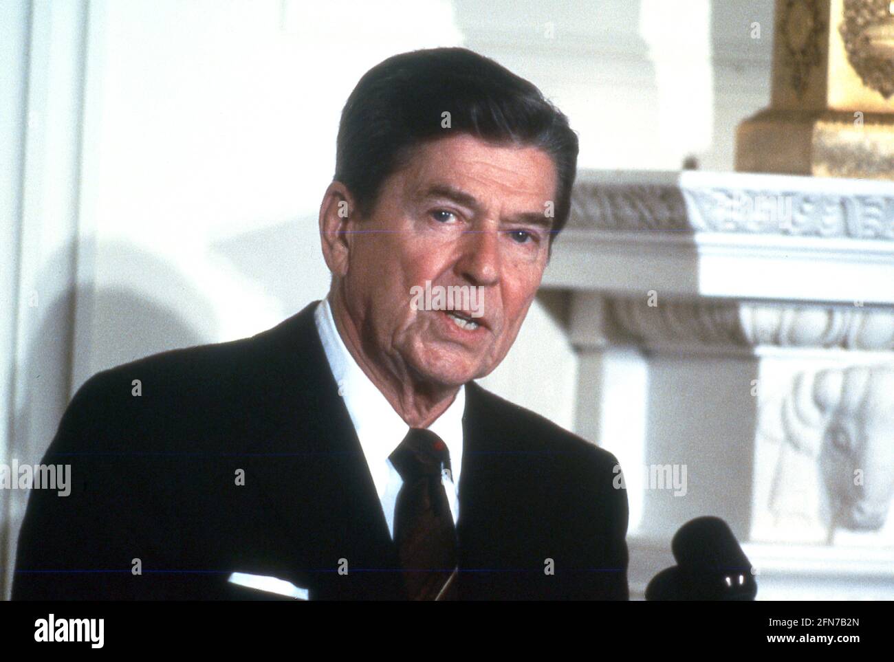 Ronald Reagan Circa 1980's Credit: Ralph Dominguez/MediaPunch Stock ...