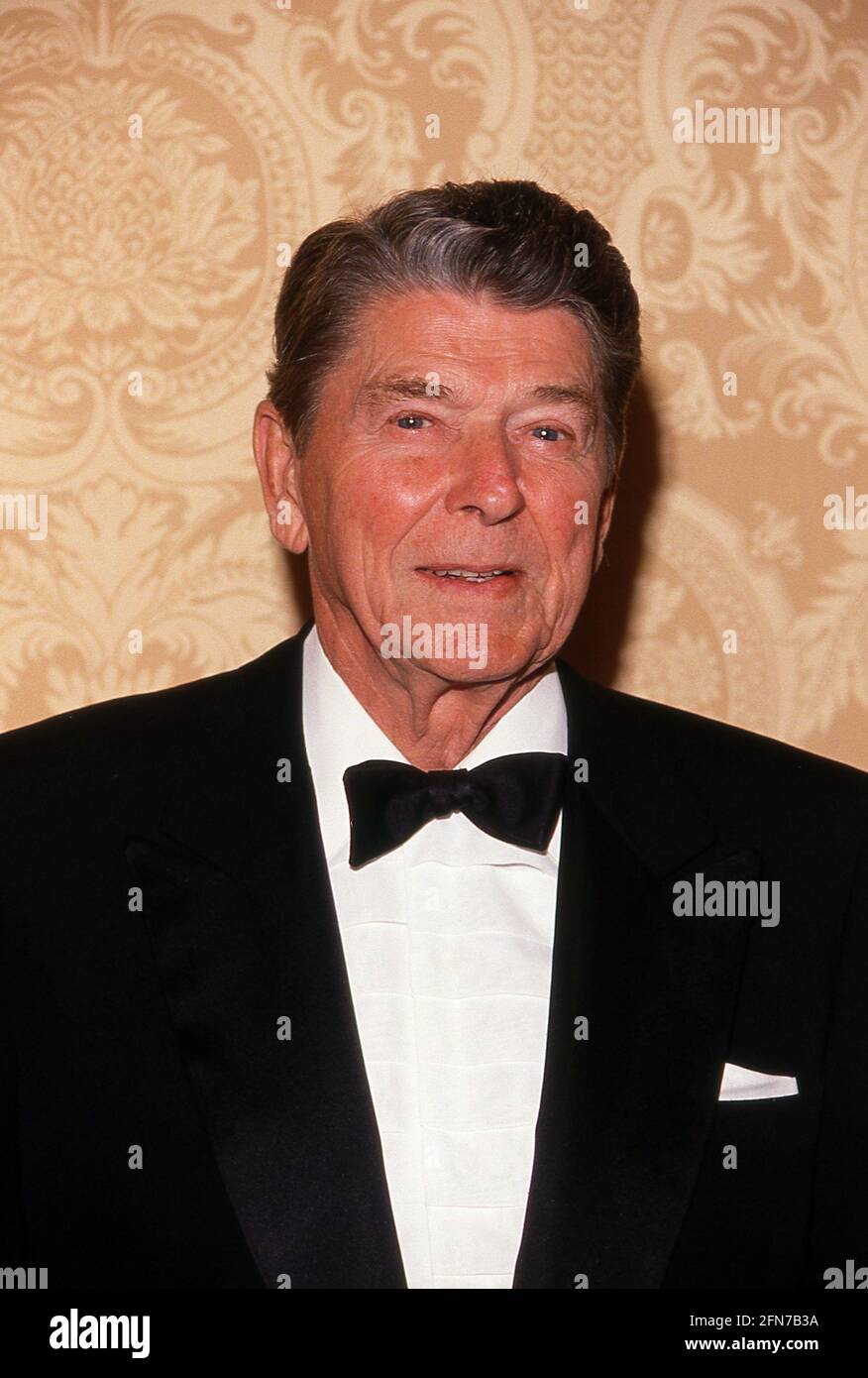 Ronald Reagan May 1990 Credit: Ralph Dominguez/MediaPunch Stock Photo ...