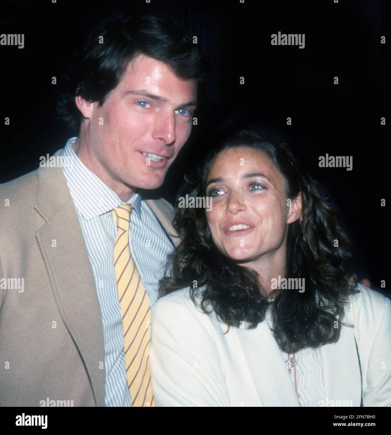 Chris Reeve Karen Allen 1985Photo by Adam Scull/PHOTOlink /MediaPunch Stock Photo - Alamy
