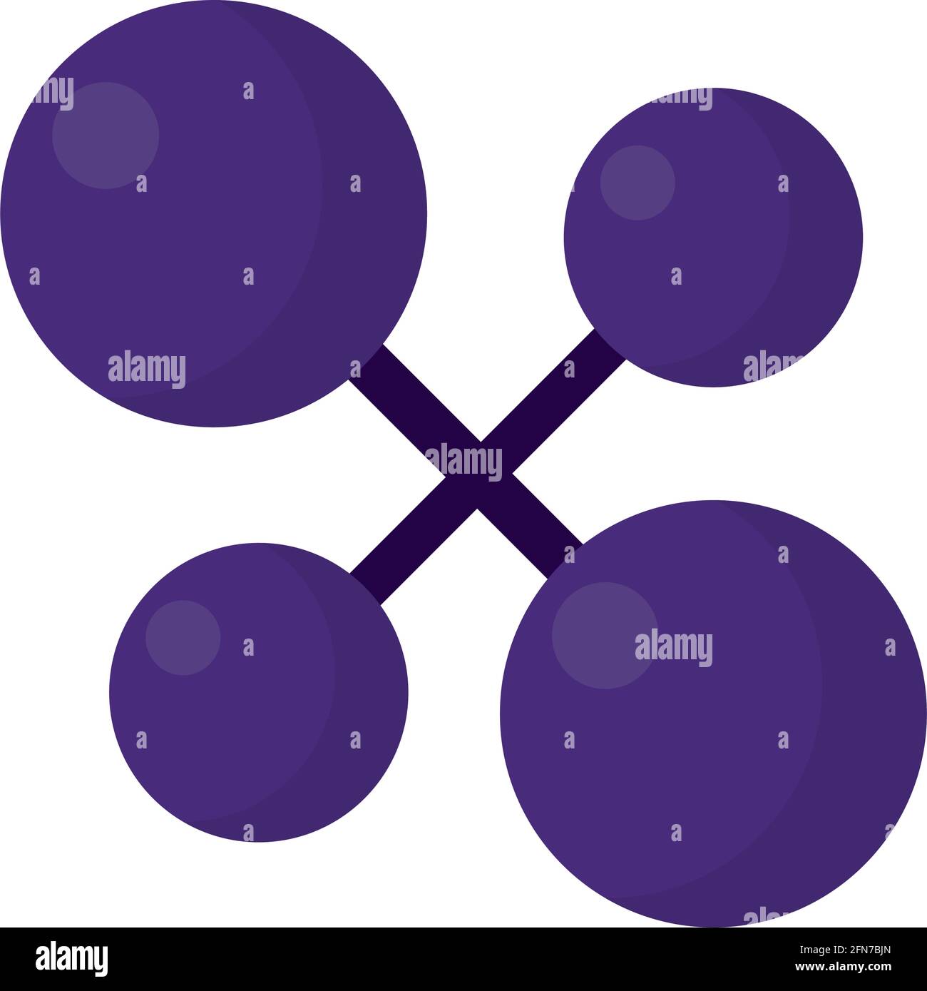 purple chemical composition on background Stock Vector Image & Art - Alamy