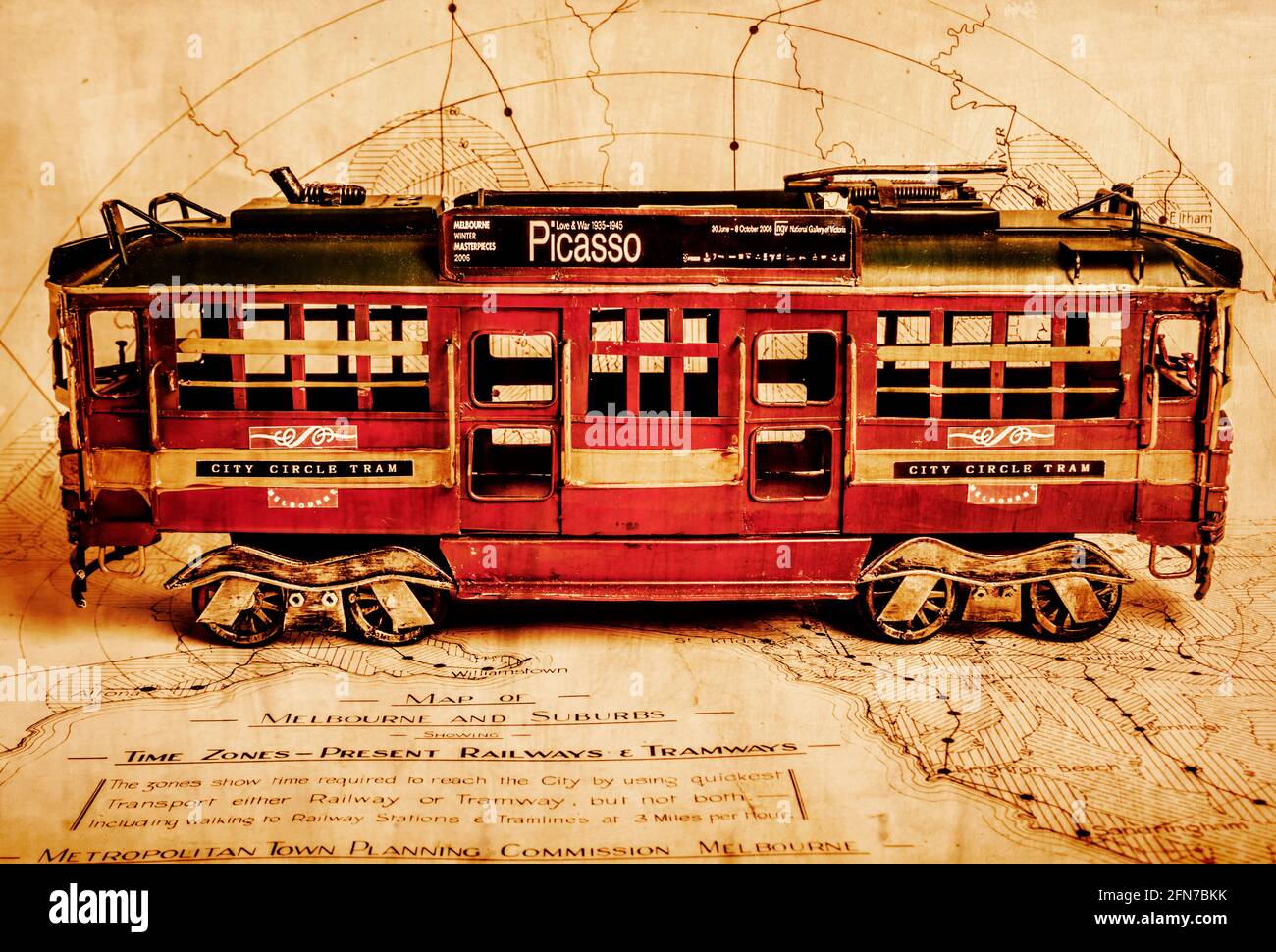 Melbourne Tram Map High Resolution Stock Photography and Images - Alamy