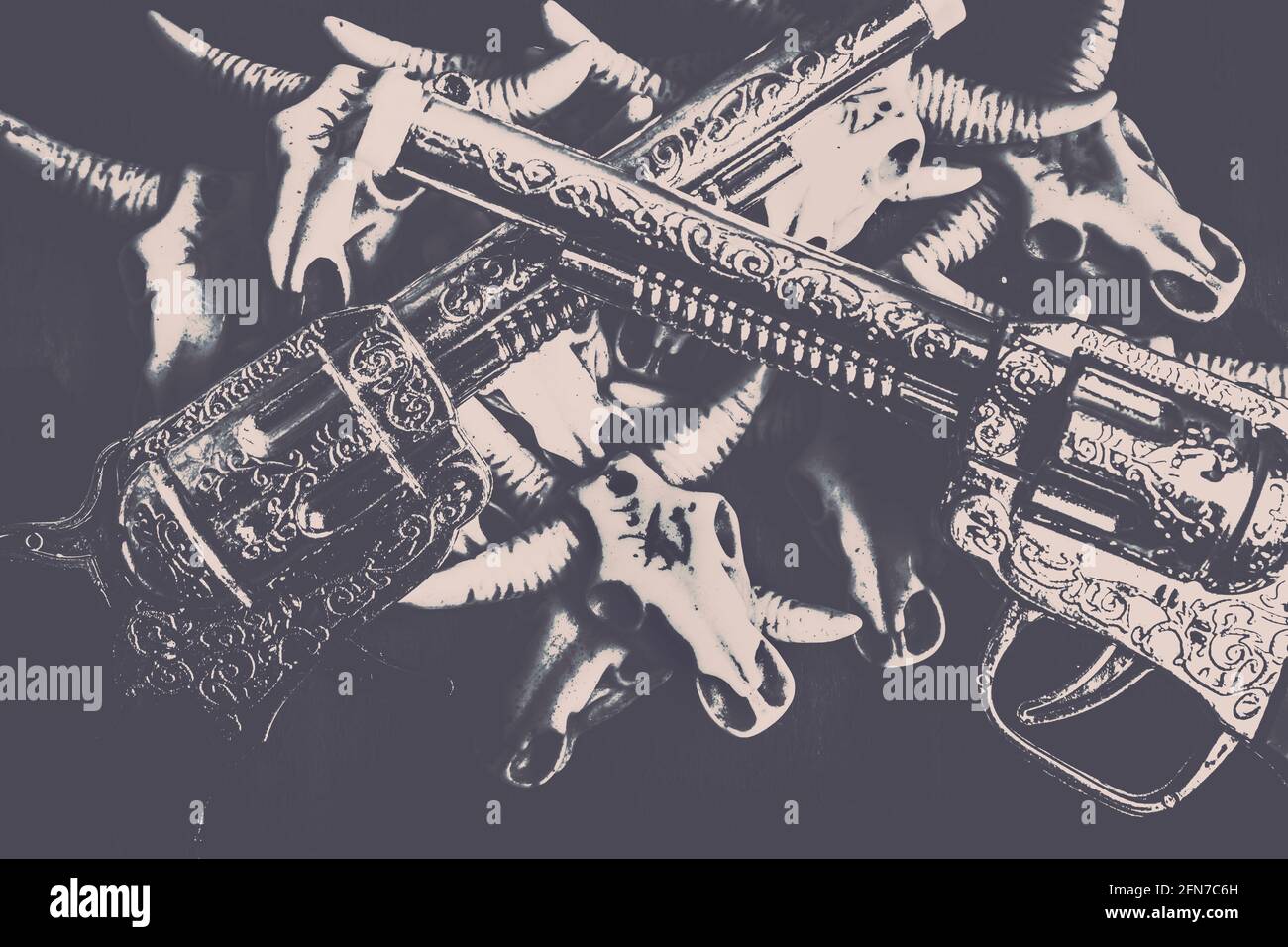 Western Cowboy Still Life High Resolution Stock Photography and Images ...