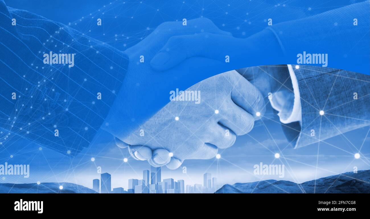 Two businessmen networking hi-res stock photography and images - Alamy
