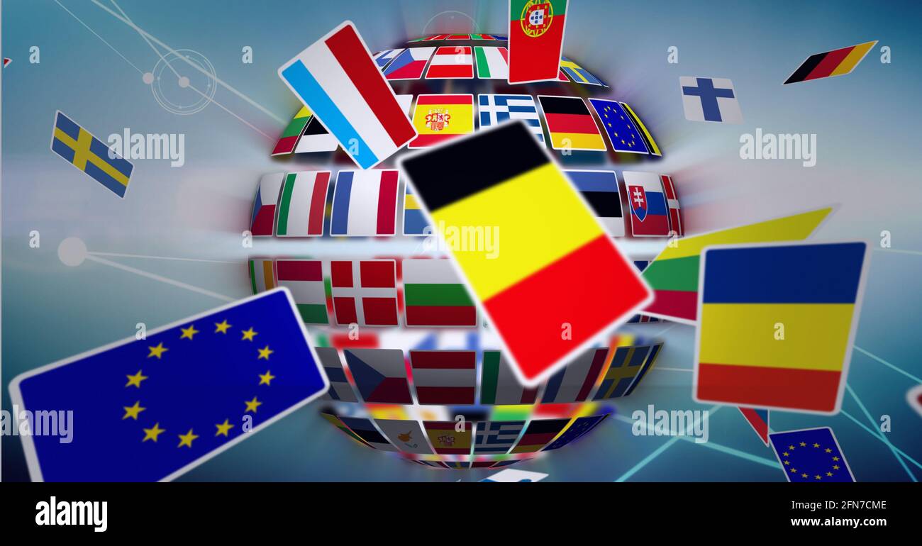 World flags flying hi-res stock photography and images - Alamy