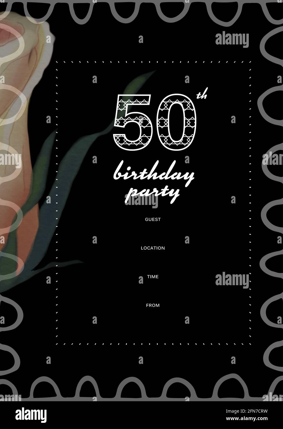 50th birthday party hi-res stock photography and images - Alamy