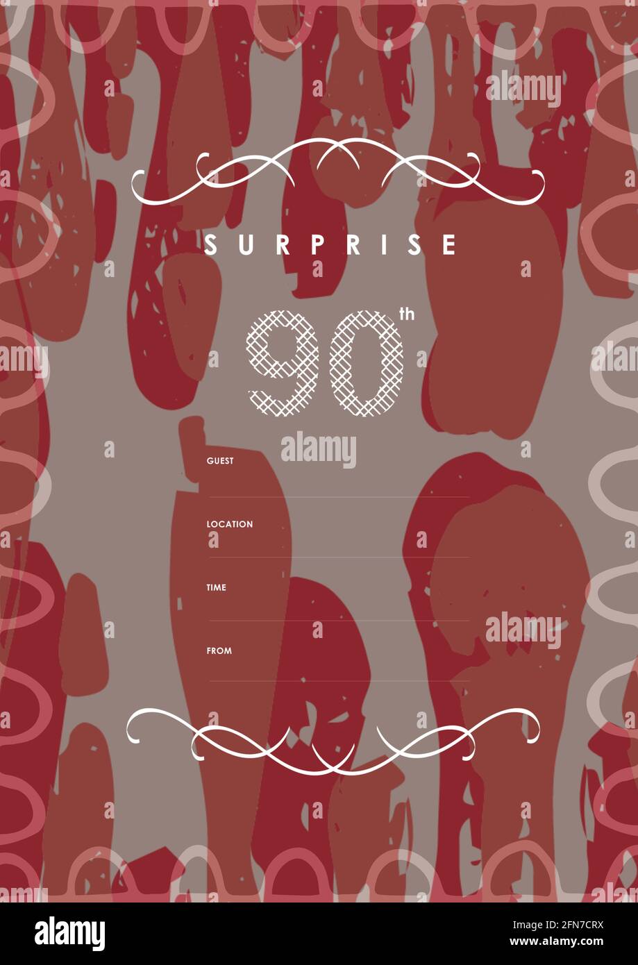 90th birthday card hi-res stock photography and images - Alamy